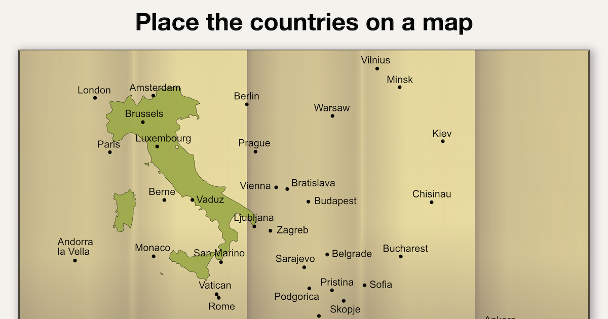 Find the country's location | FlagWhiz.com
